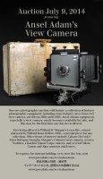 Ansel Adams' View Camera to Be Auctioned Off