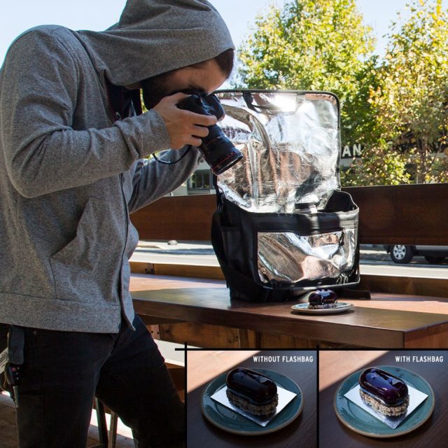 The Flash Bag is Part Camera Bag, Part Reflector, All Awesome