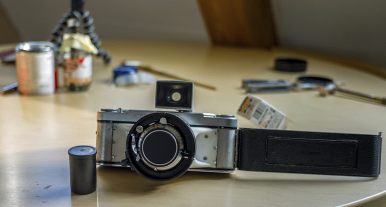 The Panomicron: Building a Custom 93x24mm Panorama Camera