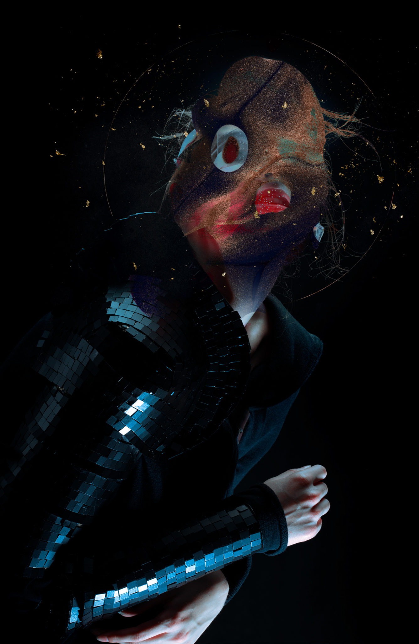 Futuristic Fashion Portraiture by Alexander Berdin-Lazursky