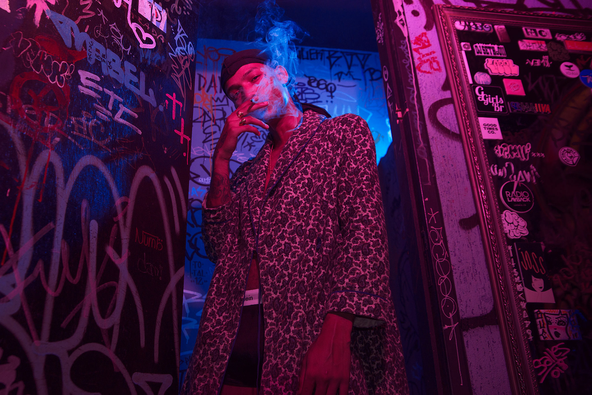 Thiago Botelho Plays with Colors to Capture "Ghetto" Street Fashion