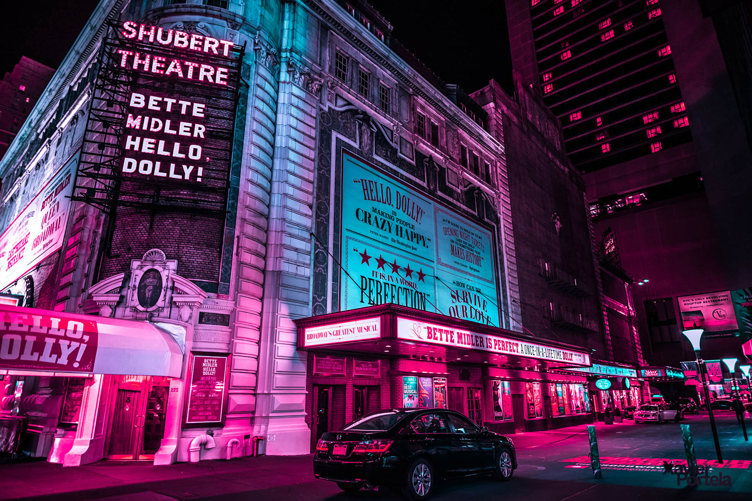 Xavier Portela Paints Famous Cities with Hypnotic Neon "Glow"