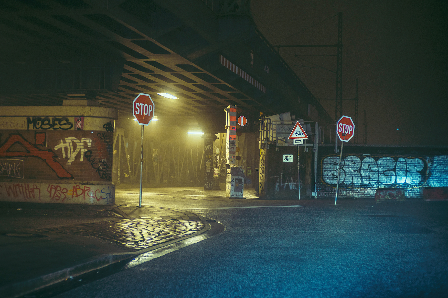 Mark Broyer Takes Us to a Misty Night Stroll Around Hamburg's Harbor