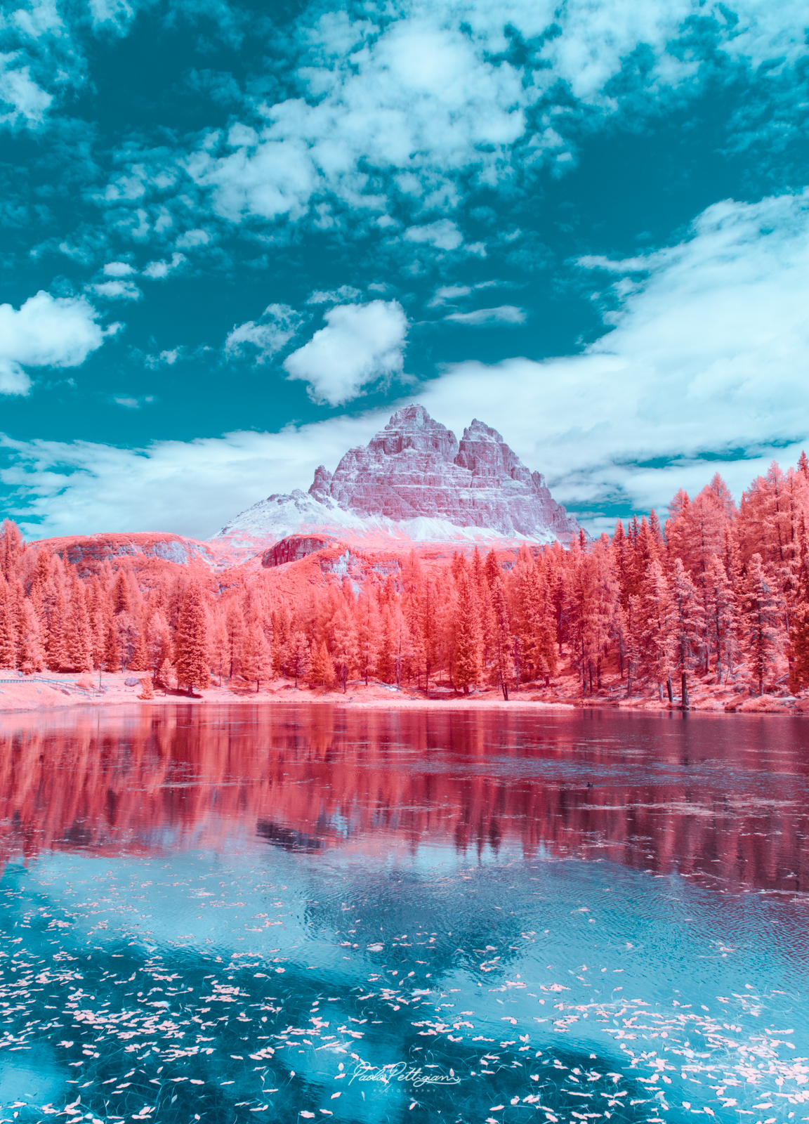 Paolo Pettigiani Captures the Stunning Dolomites in Infrared