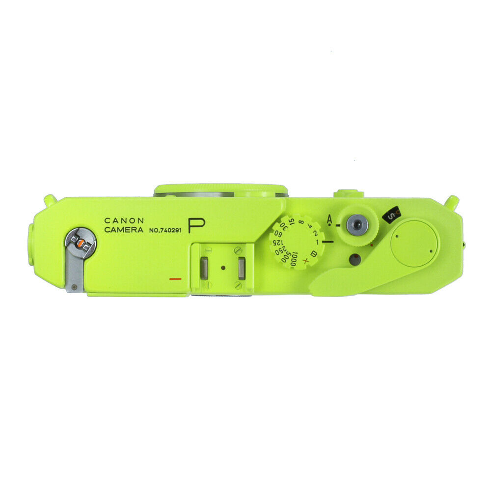 Why? Someone Painted a Canon P Rangefinder a Fugly Shade of Green?