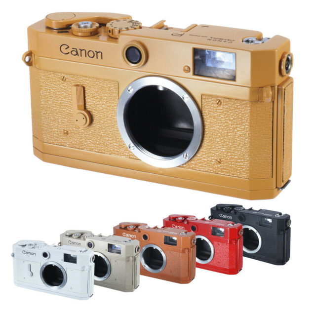 Why? Someone Painted a Canon P Rangefinder a Fugly Shade of Green?