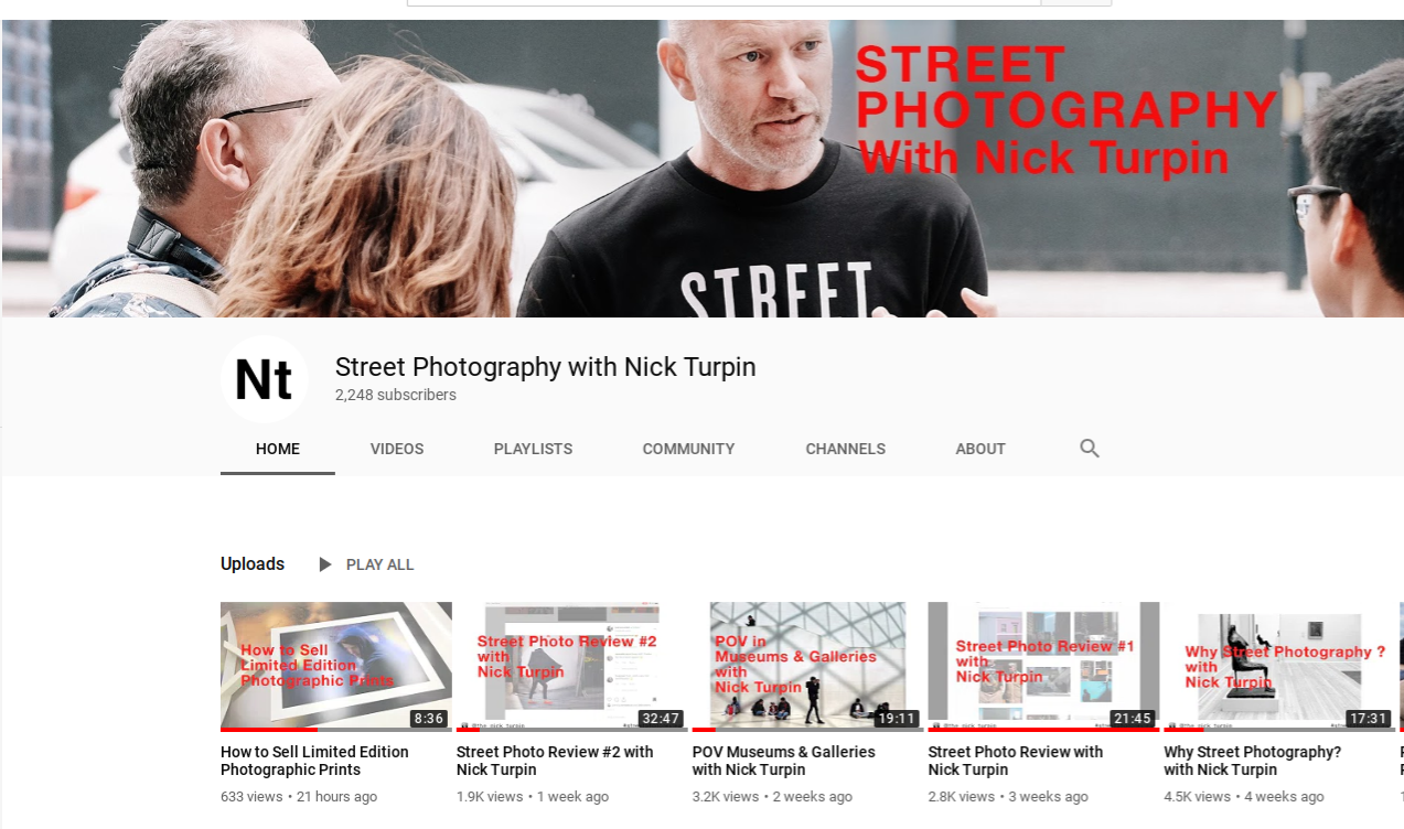 Review: Street Photography With Nick Turpin (YouTube Channel) - The ...