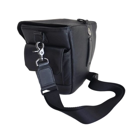 Heavy Leather NYC's Lookout Camera Bag is an Ode to Old School Cases