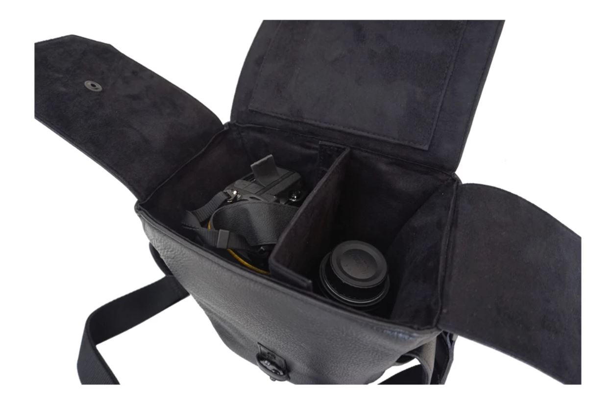 Heavy Leather NYC's Lookout Camera Bag is an Ode to Old School Cases
