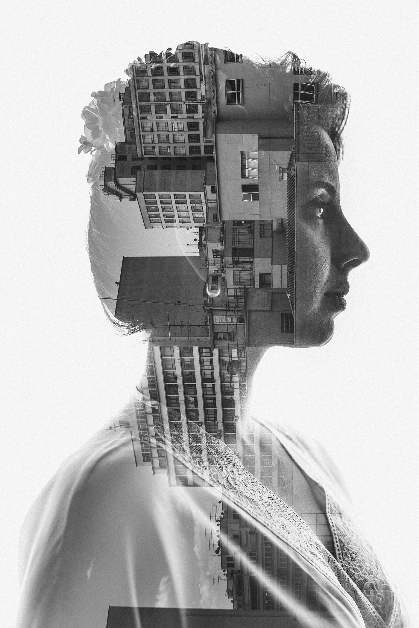 Gorgeous In-Camera Double Exposures by Luciano Meirelles