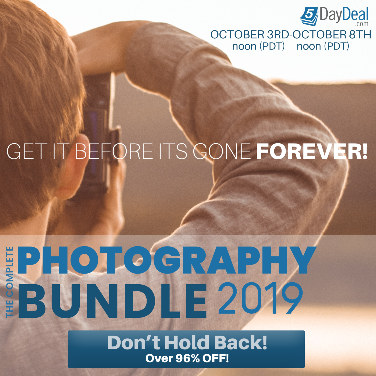 Save, Give, Learn and Create With The $89 Complete Photography Bundle