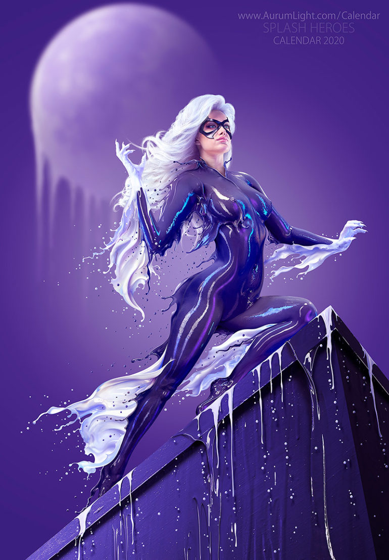 Jaroslav Wieczorkiewicz Returns with "Splash Villains" Photo Calendar