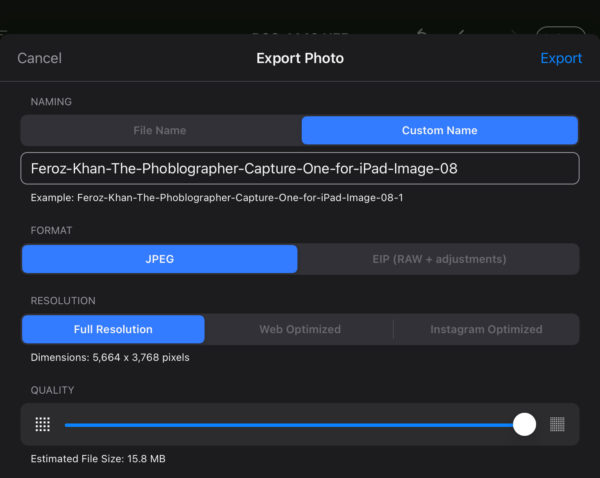 Edits Great; More Features Needed. Capture One For iPad Review