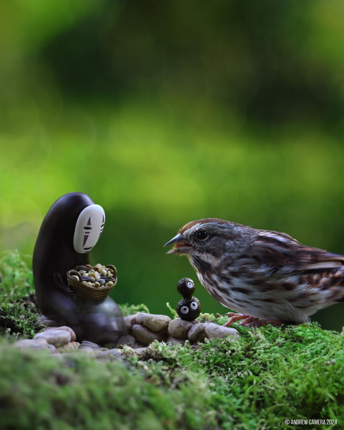 Andrew Camera Combines Nature and Toys for Incredible Photos