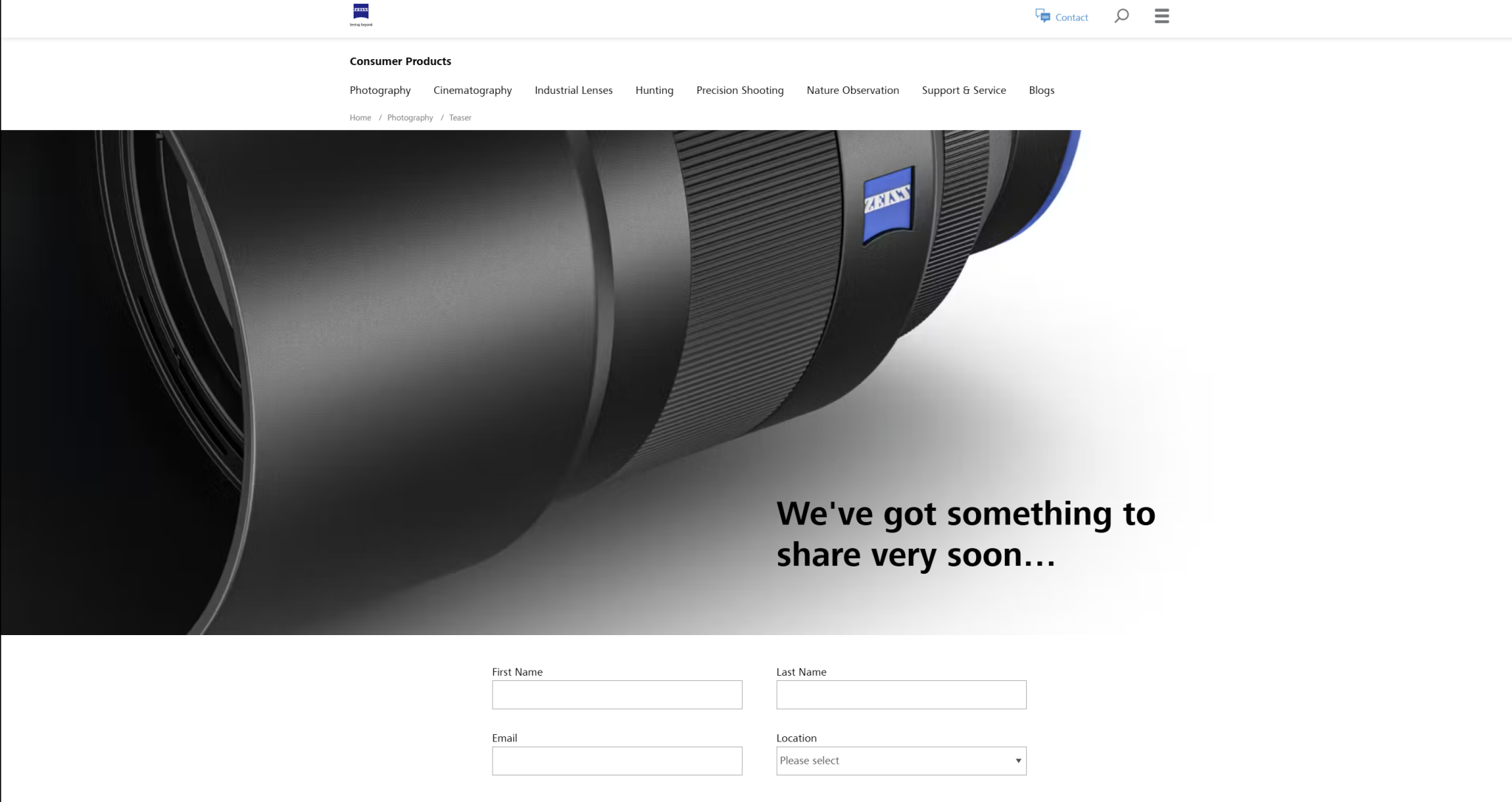 Is Zeiss Launching its New Len(es) on February 25?