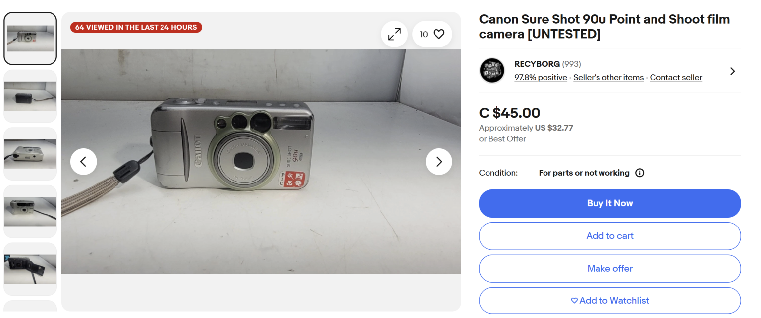 The 4 Cameras Everyone Looked Up This Week